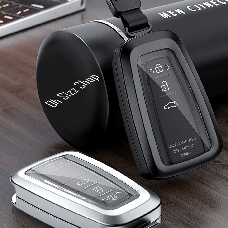 เคสโลหะดำด้านรีโมทรถ Toyota Corolla Cross GR Sport 2022 CHR, Camry ...