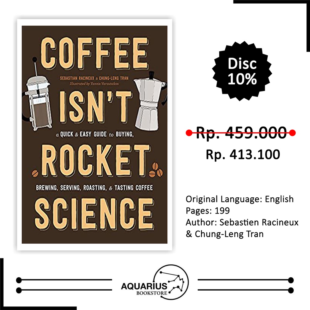 หนังสือกาแฟ Is not Rocket Science by Sebastien Racineux | Shopee Thailand หนังสือกาแฟ Is not Rocket Science by Sebastien Racineux | Shopee Thailand