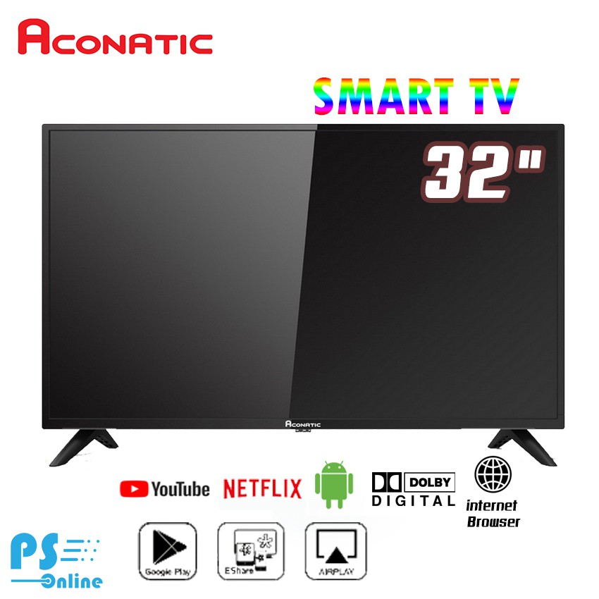 Aconatic สมาร์ททีวี 32 นิ้ว รุ่น AN-32HS525AN | Shopee Thailand