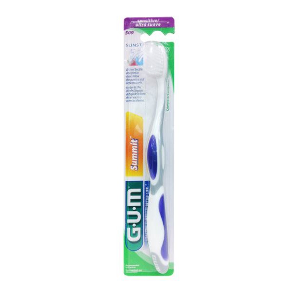 แปรงสีฟัน GUM Summit sensitive 509 GUM ( แปรงสีฟันรุ่นเซนซิทีพ ...