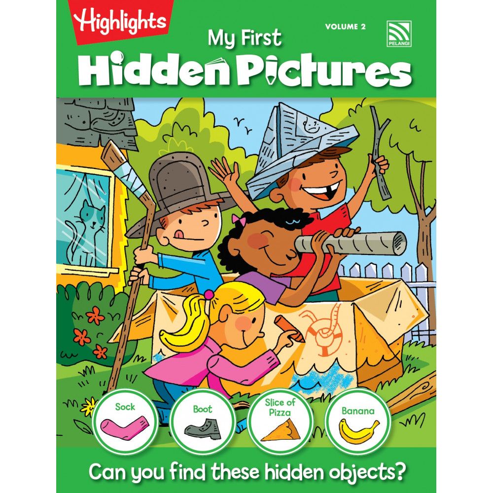 ปริศนาภาพซ่อนหา Highlights - My First Hidden Pictures แบบฝึกเสริมทักษะ ...