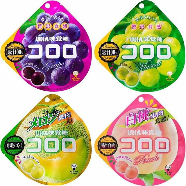 เยลลี่ผลไม้ญี่ปุ่นโคโรโระ 4 รสชาติ ฮิตสุด UHA Cororo อร่อยเหมือนผลไม้สด ...