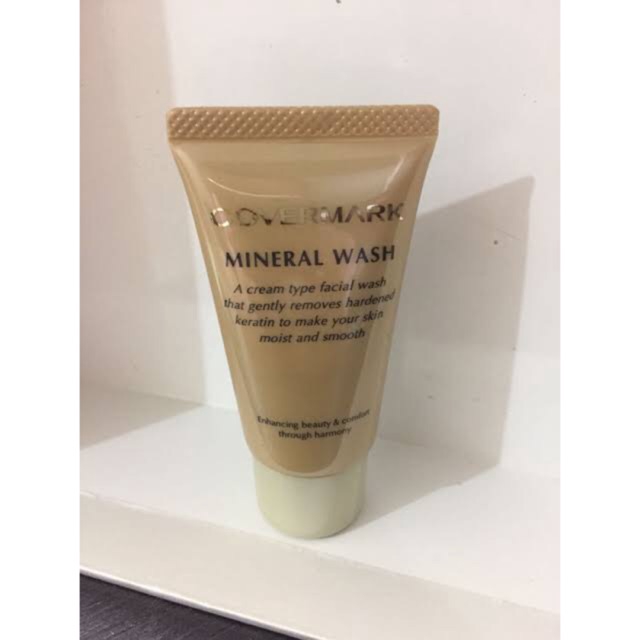 แท้ Covermark Mineral Wash ขนาดทดลอง 25 g. โฟมทำความสะอาดผิวหน้าเนื้อครีมผสมน้ำแร่ | Shopee Thailand