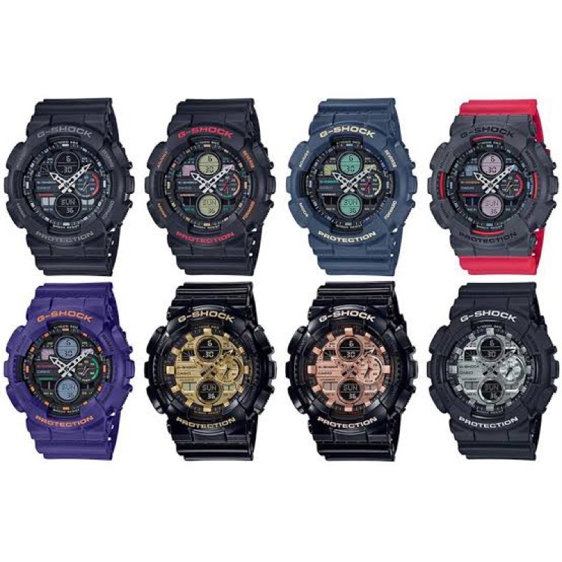 G-SHOCK รุ่น GA-140-1A1/ GA-140-1A4/ GA-140-2/ GA-140-4/ GA-140-6/ GA ...