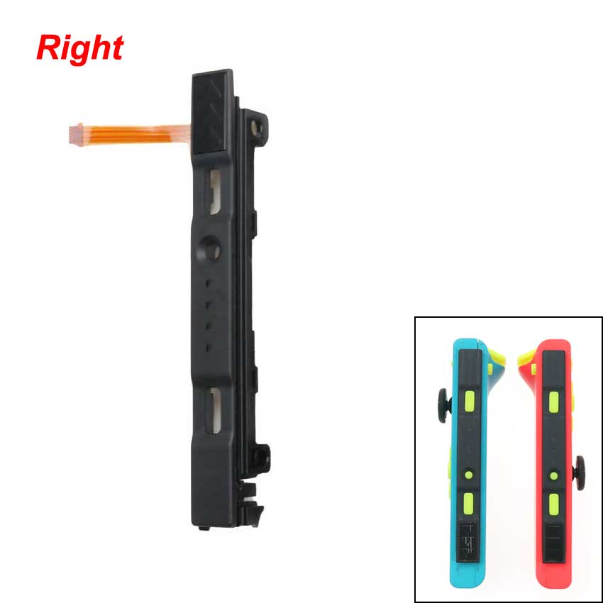 Right Left L R Slider Rail with Flex Cable Fix Part For Nintendo Switch ...