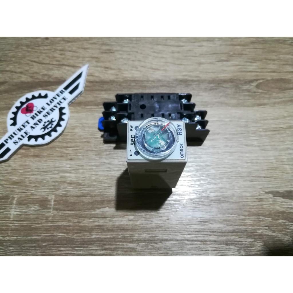 ราคาต่อ 1 PCS. ชิ้น 220V H3Y-2 Power On Time Relay Delay Timer 0-60s ...