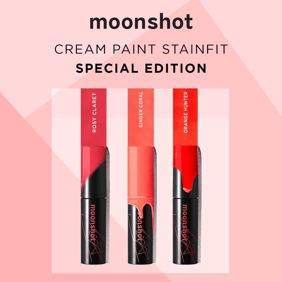 Moonshot cream paint stainfit special edition | Shopee Thailand