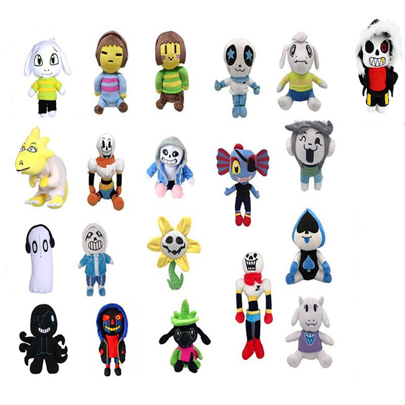 ทนทานนุ่มและ Undertale ตุ๊กตา Plush Sans Sunflower Chara Asriel ของเล่น ...