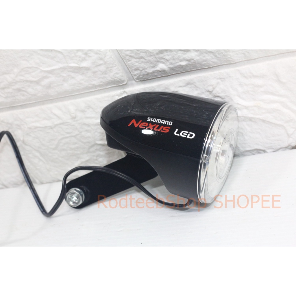 ไฟจักรยาน SHIMANO NEXUS LED Autoใช้กับดุมปั่นไฟ 6V | Shopee Thailand