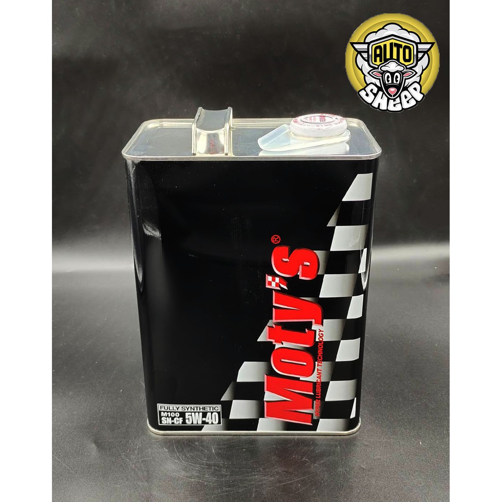 น้ำมันเครื่อง MOTY'S M100 5W40 Fully Synthetic ขนาด 4 ลิตร ...