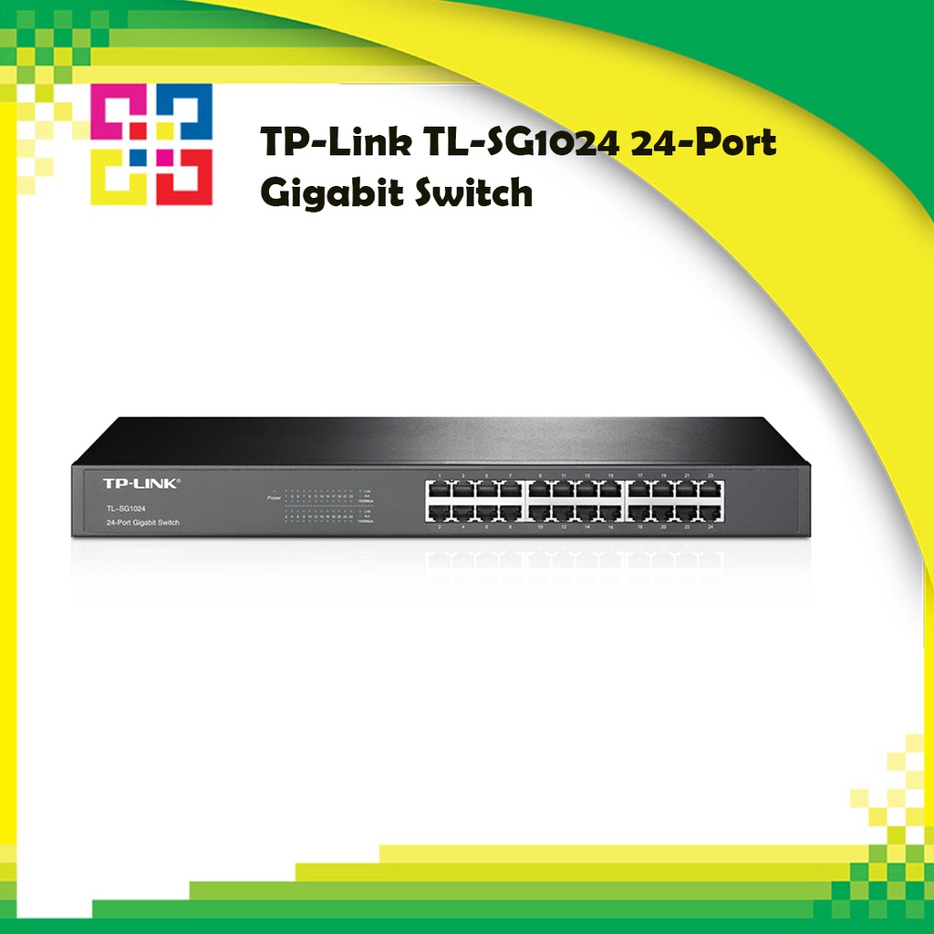 TP-LINK TL-SG1024 24-Port Gigabit Switch | Shopee Thailand