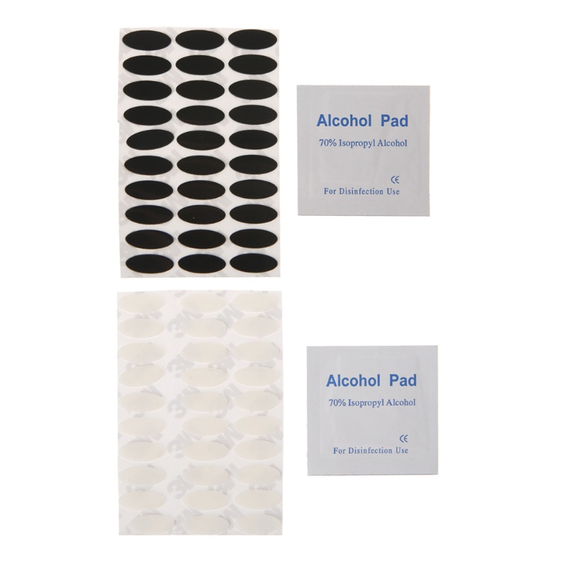 Moon4 30 ชิ้นเมาส์ฟุตเมาส์สเก็ตสติกเกอร์ Pad Rounded Glides ขอบโค้งฟุตสําหรับ Micro soft IE3 0 ...
