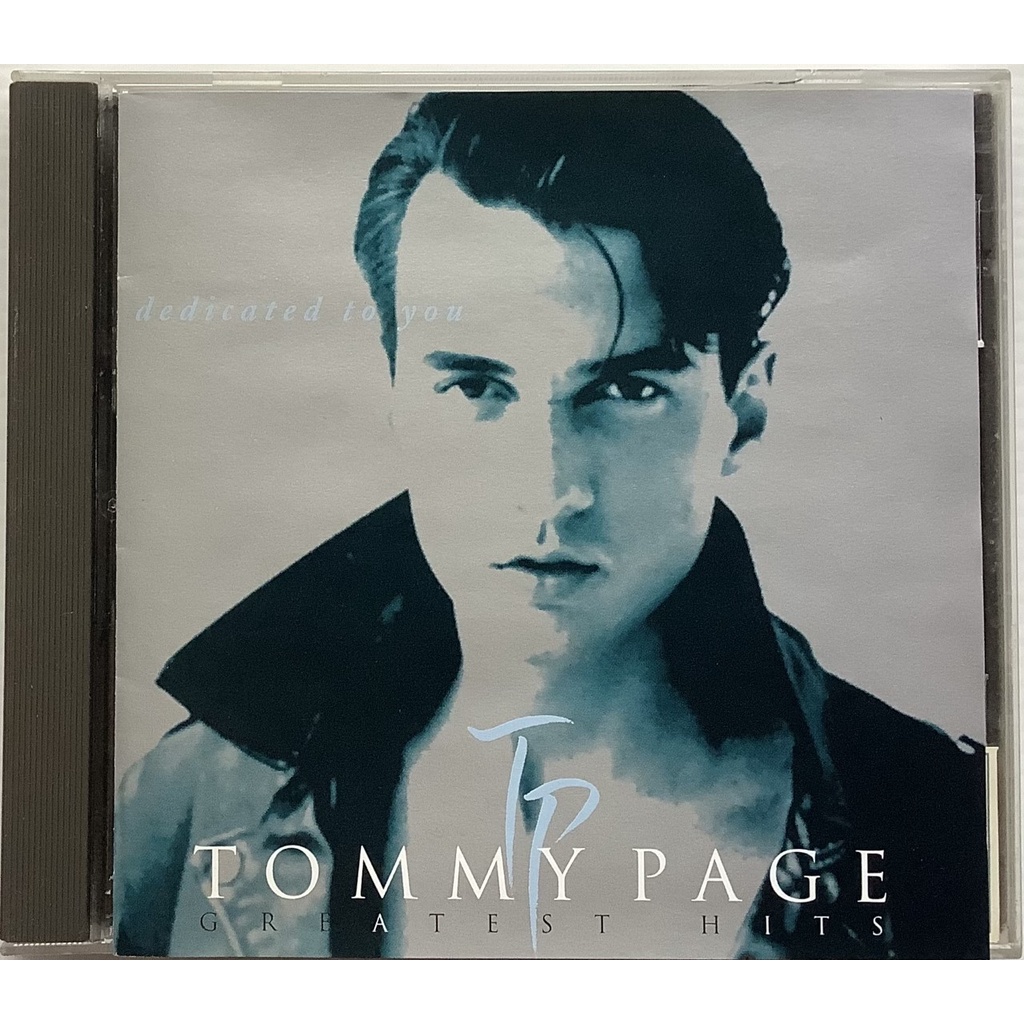 CD ซีดีเพลง Tommy Page อัลบั้ม Greatest Hits รวมครบทุกเพลงฮิต 16 เพลง ...