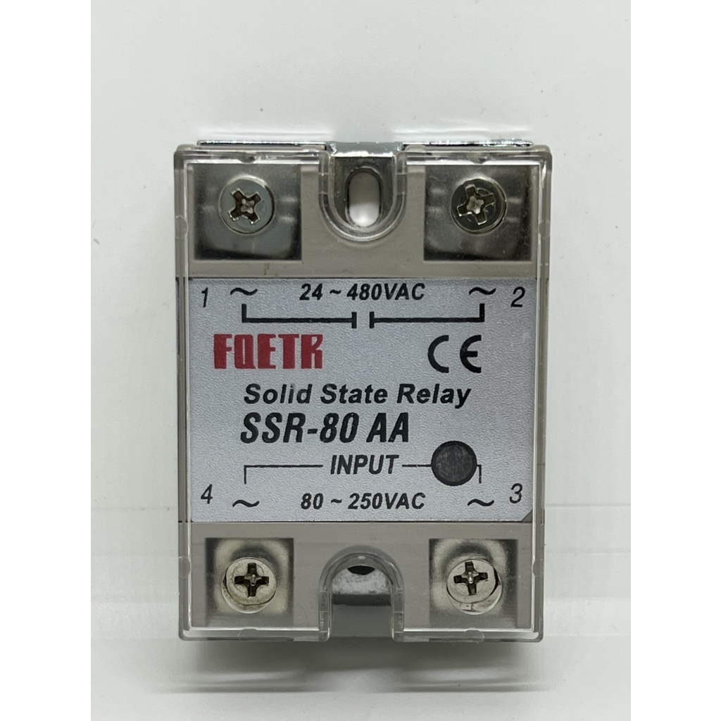 SSR-40AA 40A AC Solid State Relay Input 80-250V TO 24-380VAC AC | Shopee Thailand