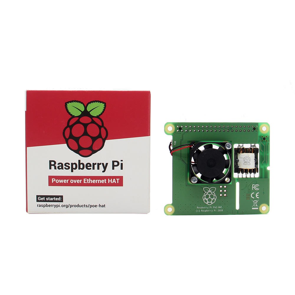 Raspberry Pi PoE HAT for Raspberry Pi 4 and Pi 3B+ | Shopee Thailand