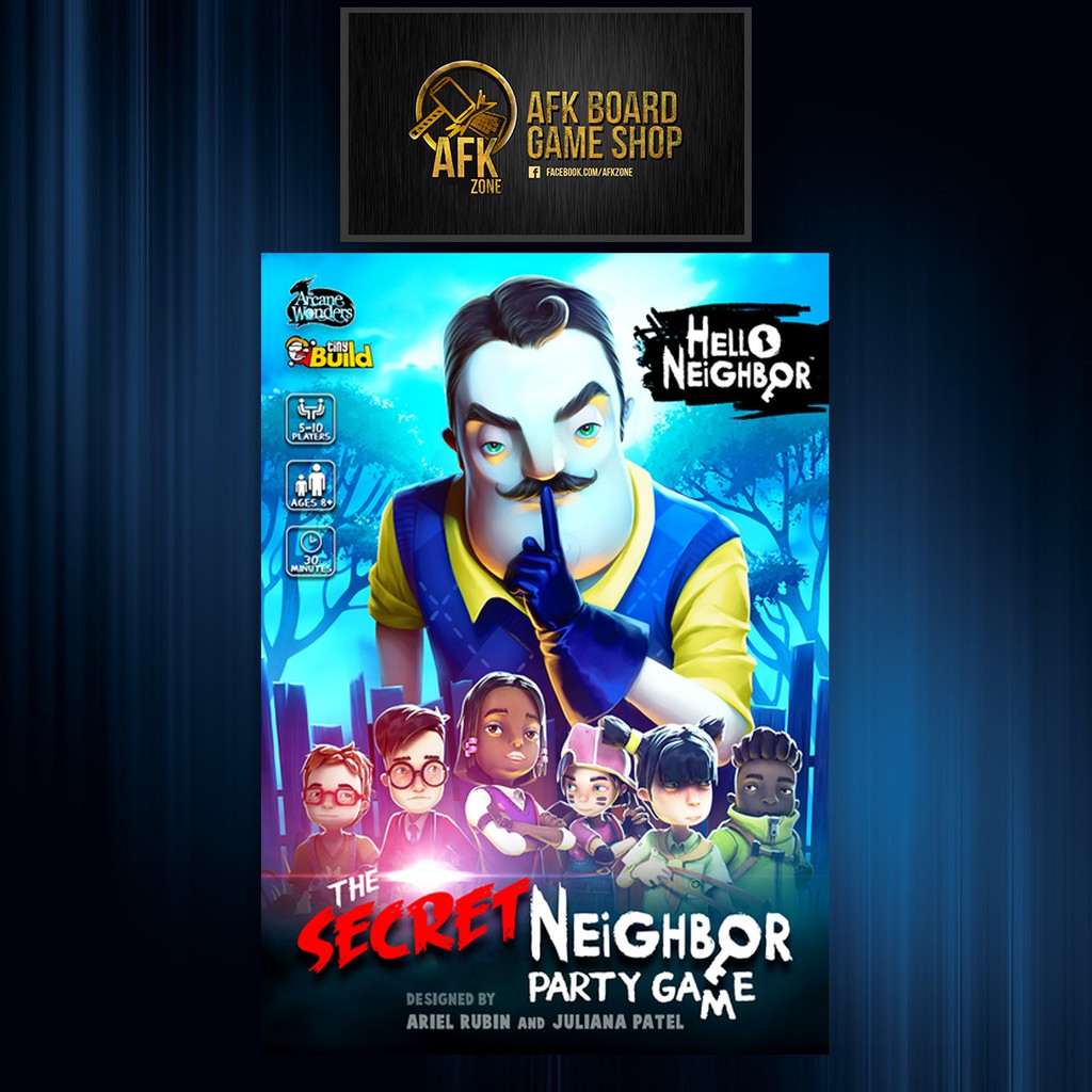 Hello Neighbor Secret Neighbor Party Game ENG Edition - Board Game ...