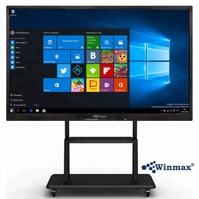 Winmax จอทัชสกรีนเพื่อการศึกษา ประชุม นำเสนอสินค้าและบริการ 55นิ้ว ...