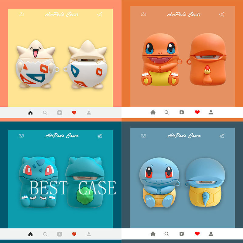 AirPods 1/2/Pro Silicone Case InPods 12 Protective Soft Casing | Shopee ...