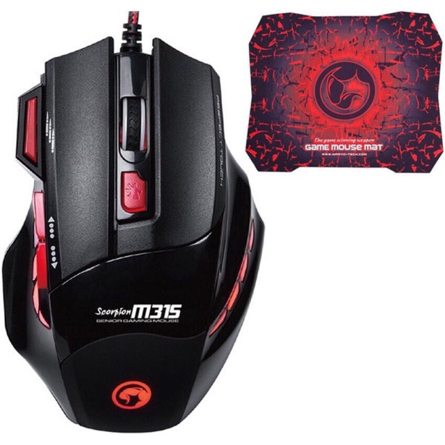 Gaming Mouse Marvo Set M315+G1 | Shopee Thailand