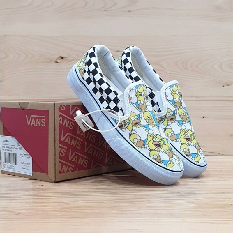 Vans SLIPON CB THE SIMPSON HOMER WIDE | Shopee Thailand
