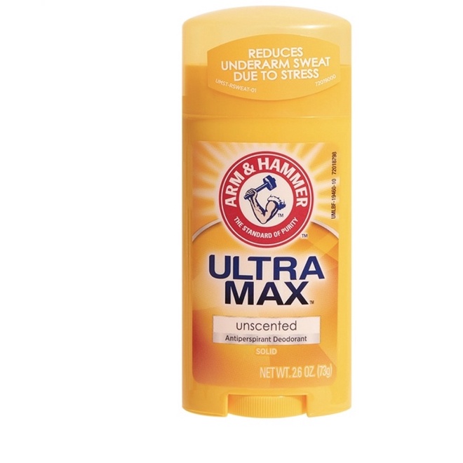 Arm & Hammer Ultra Max Advanced Sweat Control Unscented Antiperspirant ...