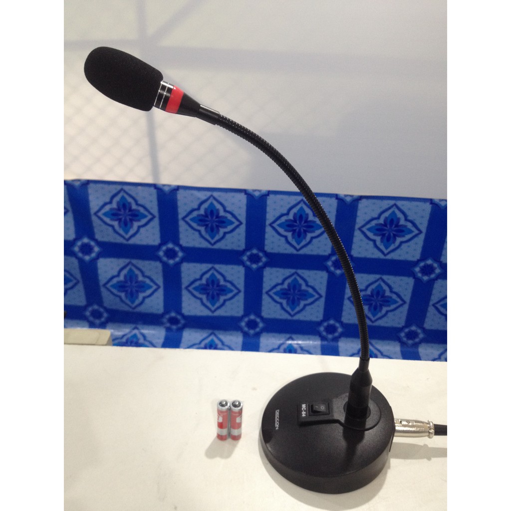 ไมโครโฟน แบบไมคฺประชุม ก้านยาว ไมค์ตั้งโต๊ะ ไมค์ประชาสัมพันธ์ DECCON MC ...