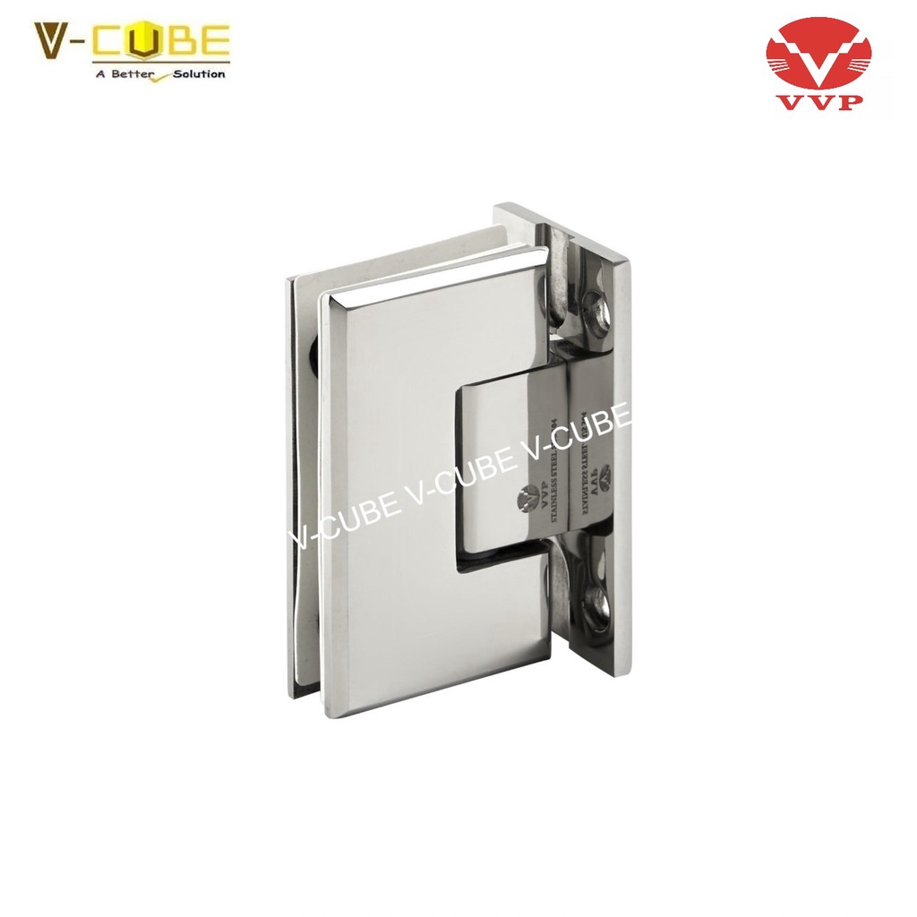 SW-303 SHOWER HINGE วีวีพี VVP บานพับห้องน้ำรุ่น SW-303-PS สำหรับกระจก 8-10 มิล สีแสตนเลสเงา ...