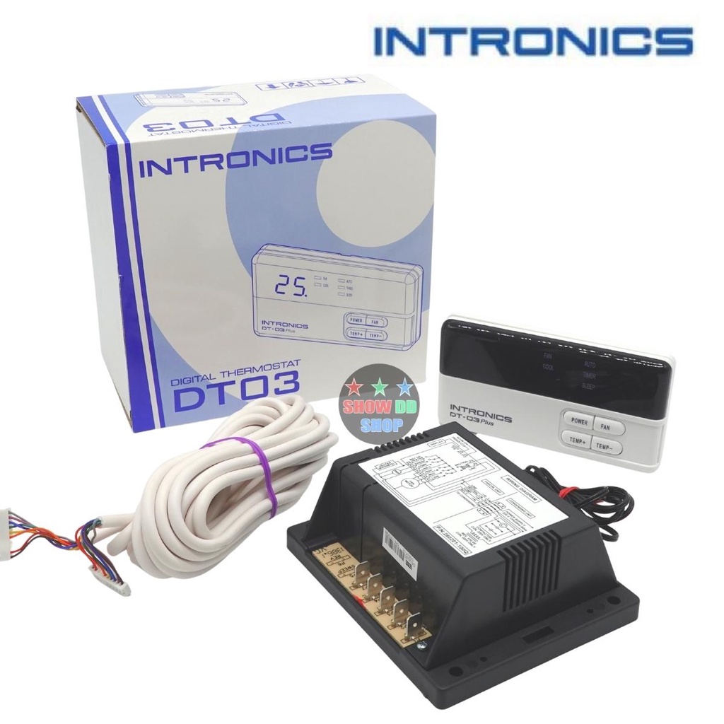 รูมคอลโทรลแอร์ INTRONICS DT03 PLUS INTRONICS DT04 PLUS DT08S รีโมทแอร์ ...
