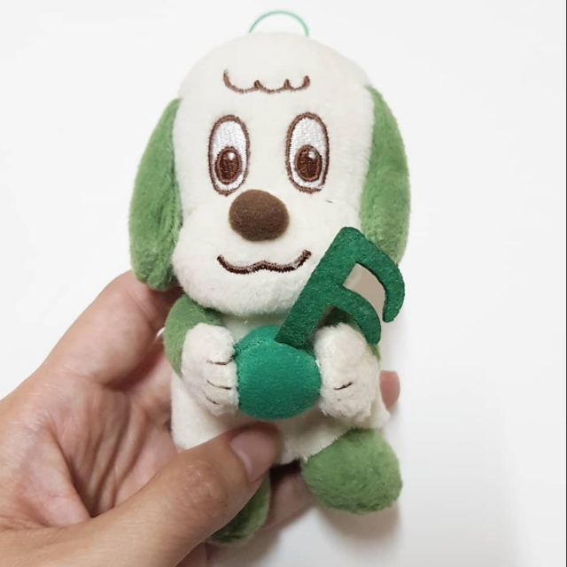 พวงน้องหมาเขียวไซส์ใหญ่ถือกุญแจฟา 40 บาท ป้ายผ้าชัดเจน | Shopee Thailand