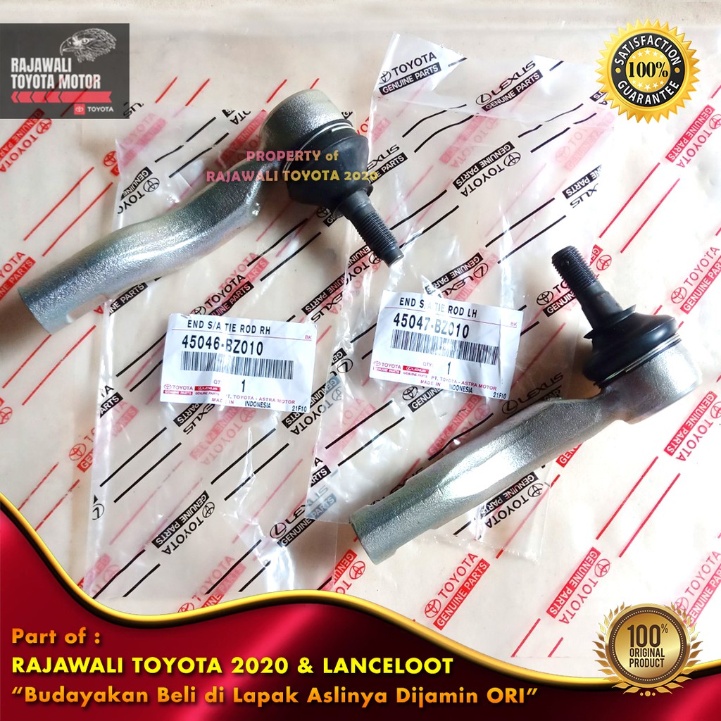 Tie Rod Avanza & Xenia 2003-2011 End Assy ของแท้ Toyota 45046-BZ010 ...