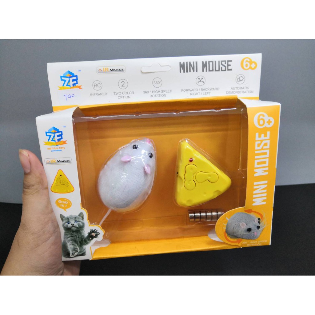 MINI MOUSE หนุแฮมสเตอร์ บังคับด้วยวิทยุ เคลื่อนที่ได้สมจริง NO.8882 ...
