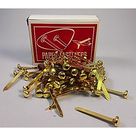 เป๊กทองเหลือง ตราเครื่องบิน มีให้เลือกทุกเบอร์ Paper fasteners | Shopee ...