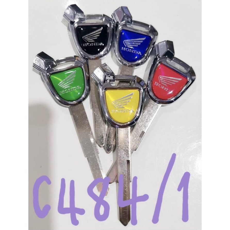 ดอกกุญแจมอไซค์Honda C484/1YamahaC451หัวซิ้งหลากสีสัน | Shopee Thailand