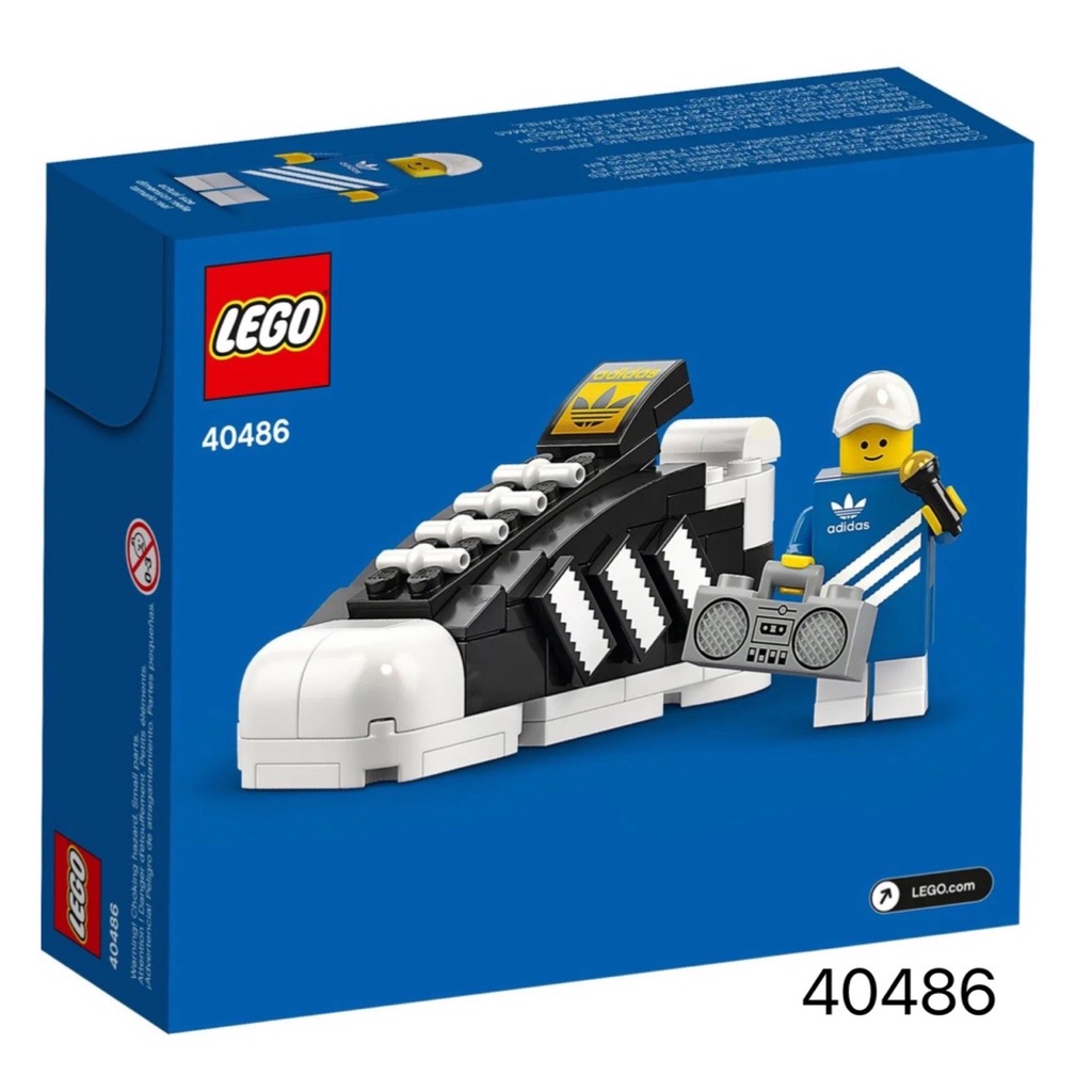 LEGO 40486 - Mini LEGO Adidas Originals Superstar ของแท้ 100% | Shopee ...