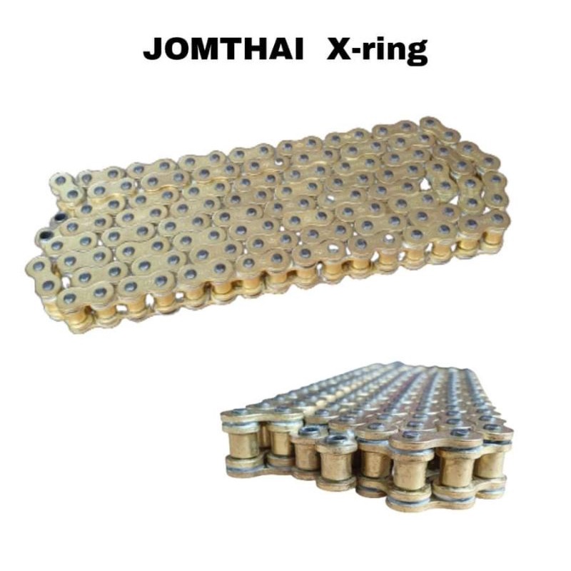 โซ่ X-ring สีทอง ขนาด428 ยาว 132 ข้อ. | Shopee Thailand
