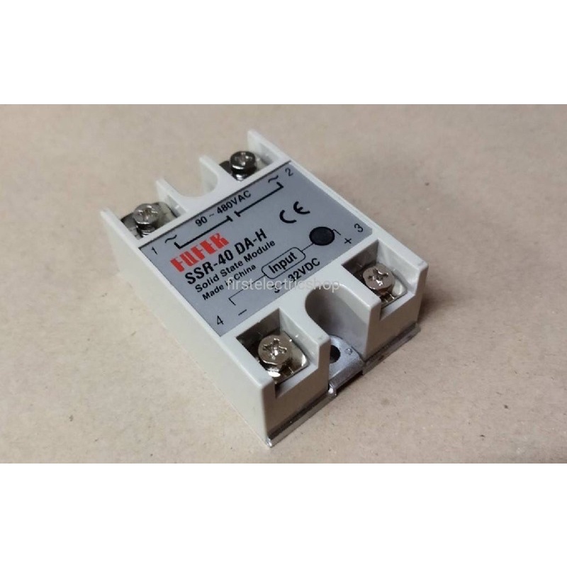 Solid State Relay SSR-40DA-H Input : 3-32VDC Output : 90-480VAC | Shopee Thailand