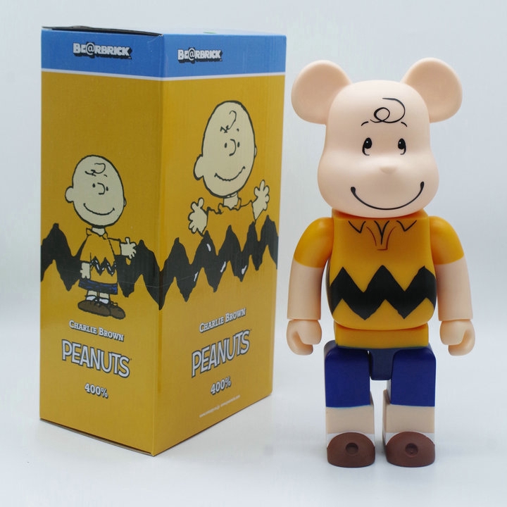 400% Snoopy PEANUTS Charlie Brown Lucy Bearbrick Action Figures Popular ...