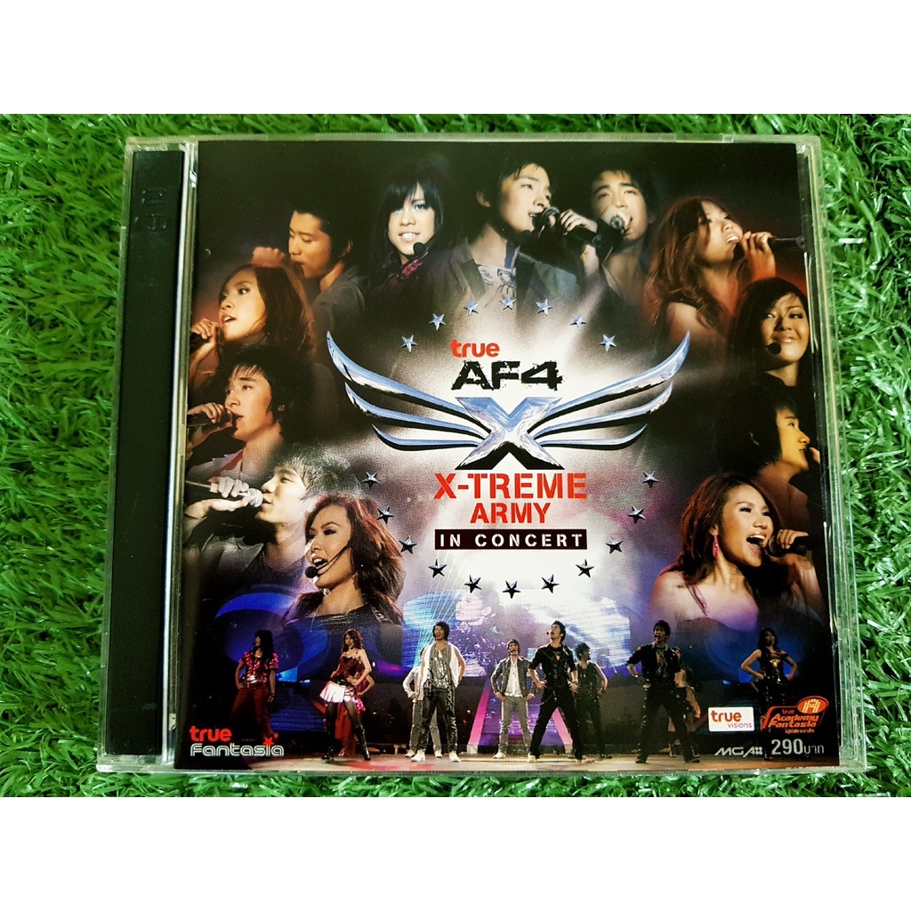 VCD คอนเสิร์ต AF 4 - X-Treme Army in Concert (AF4) | Shopee Thailand