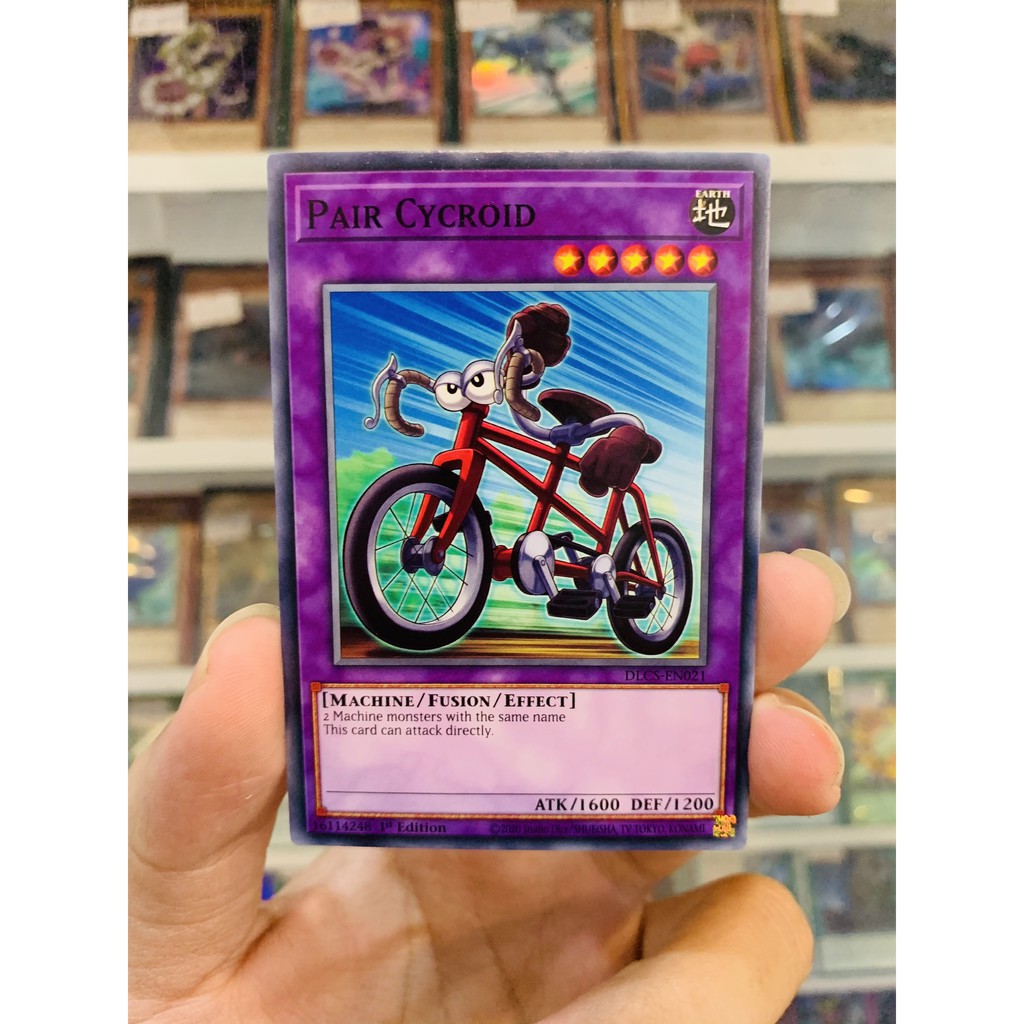 ยูกิโอ! Odd Card รหัส DLCS-EN021 - คู่ Cycroid - ทั่วไป - รุ่นที่ 1 ...