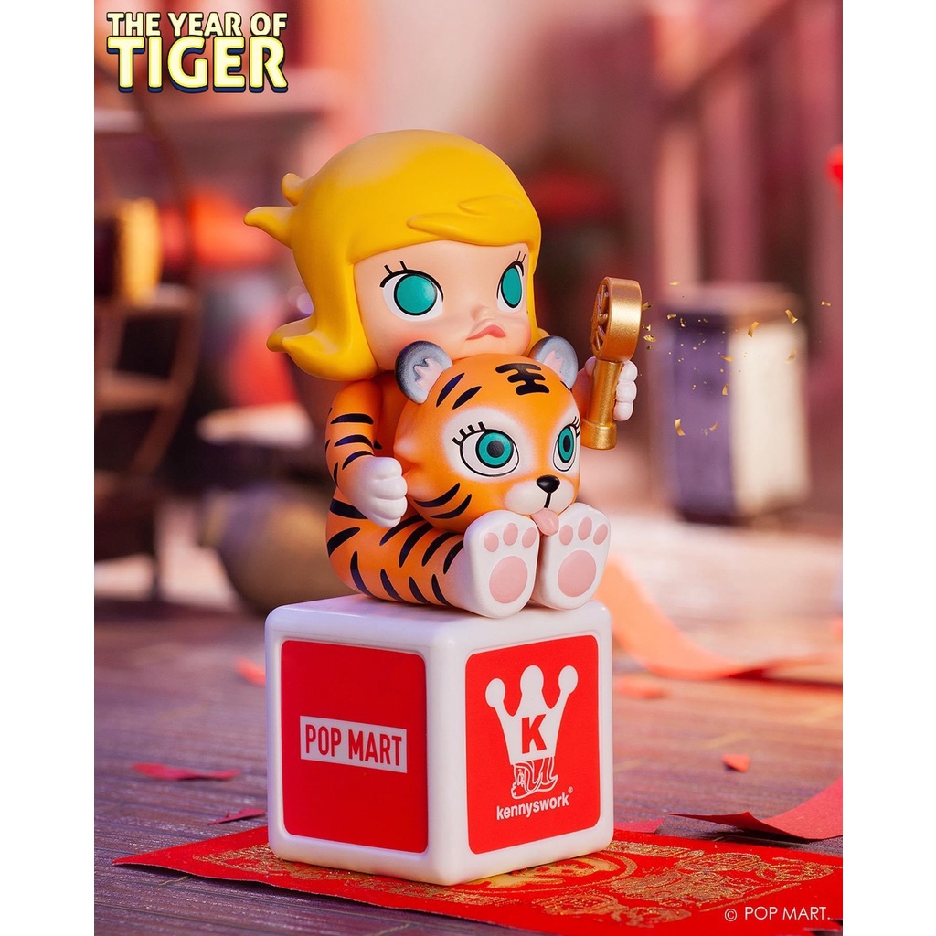 [แบบแยก] POP MART The Year of Tiger series 🧧🏮 ของสะสม Dimoo Molly ...