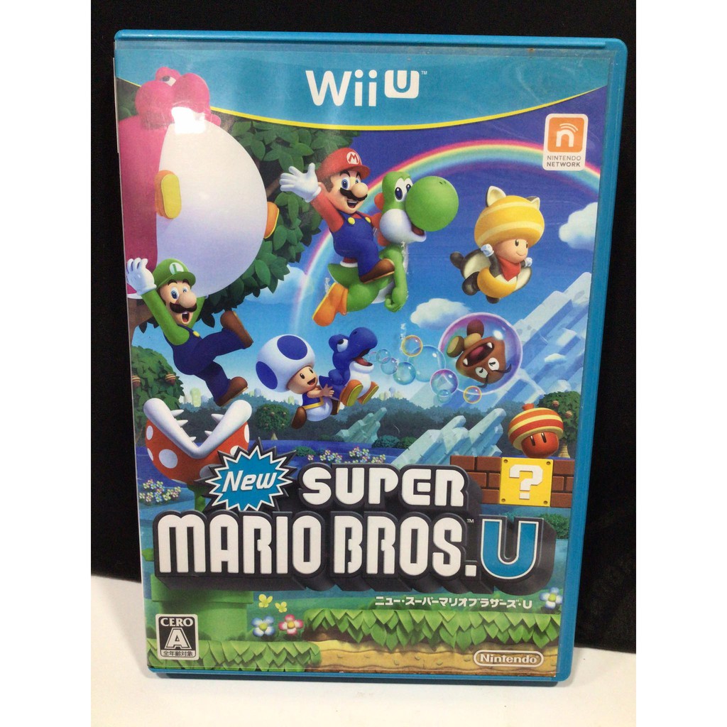 แผ่นแท้ [Wii U] New Super Mario Bros. U (Japan) (WUP-P-ARPJ) | Shopee ...