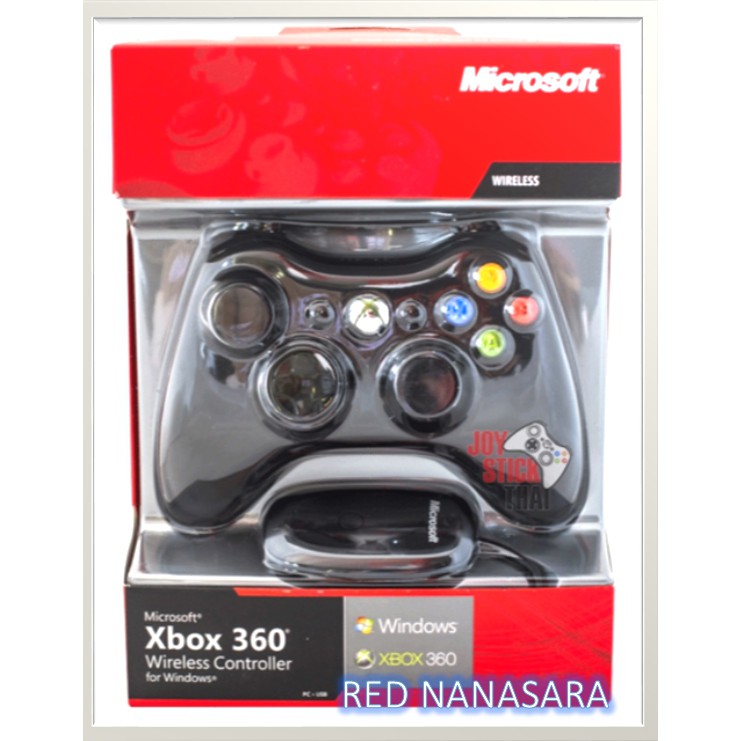 Microsoft Wireless Gaming Joystick Xbox 360 for Windows /xbox จอยเกม ...