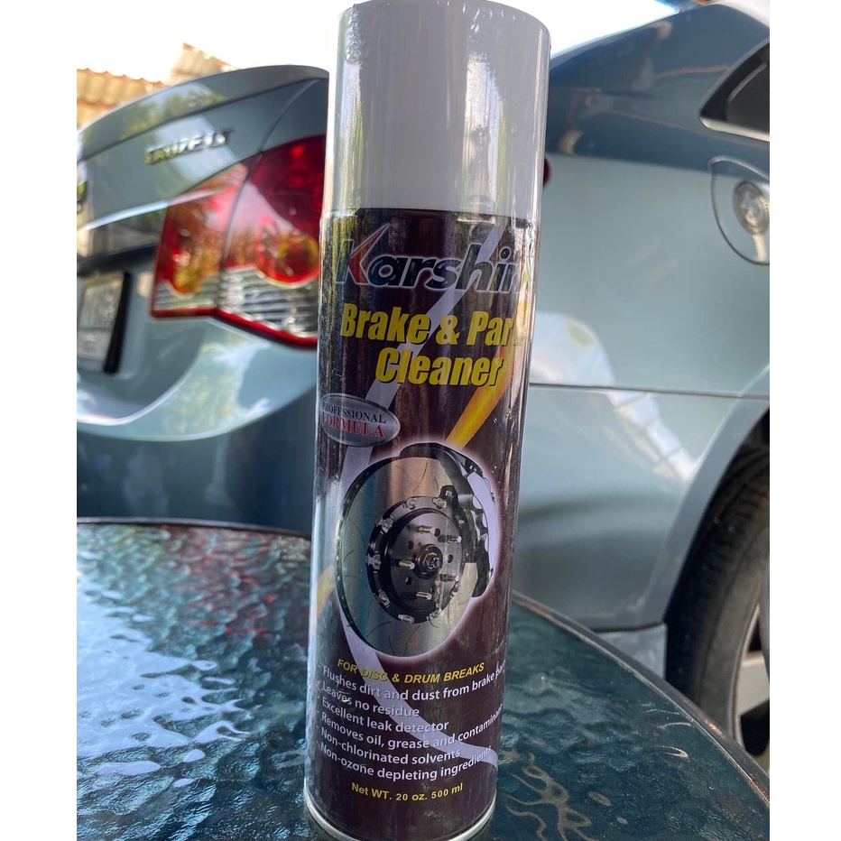 น้ำยาทำความสะอาดเบรกรถยนต์ karshine Brake & Parts Cleaner 500ml ...