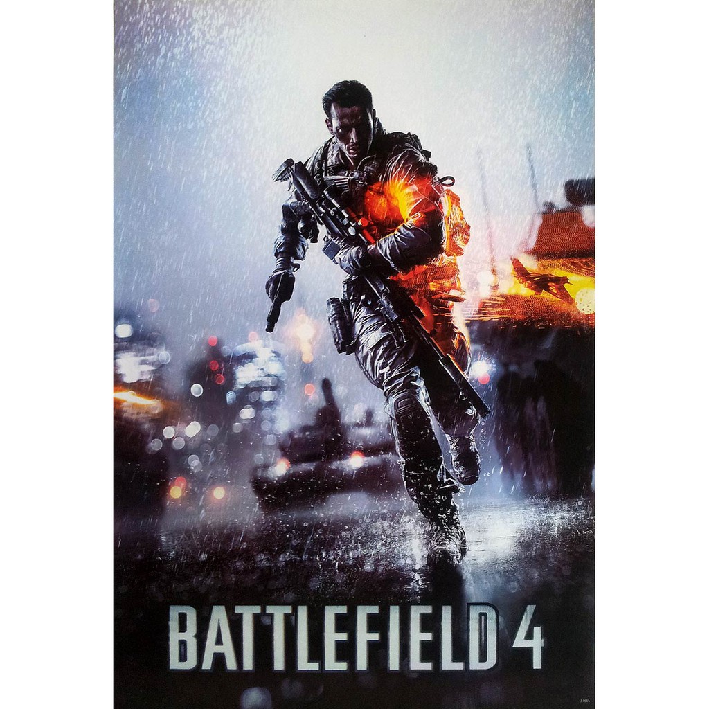 โปสเตอร์ เกม Battlefield 4 (2011) POSTER 24”x35” Inch Action Adventure ...