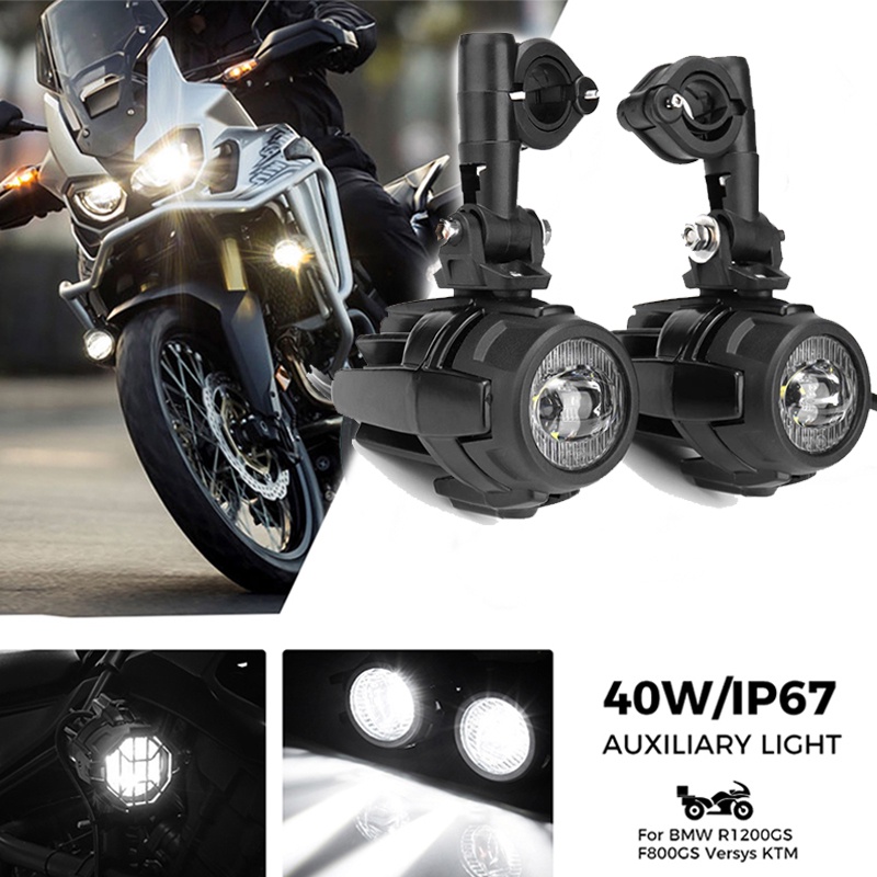 Motorcycle fog lights For BMW R1200GS ADV F800GS F700GS F650GS K1600 LED Auxiliary Fog Light ...