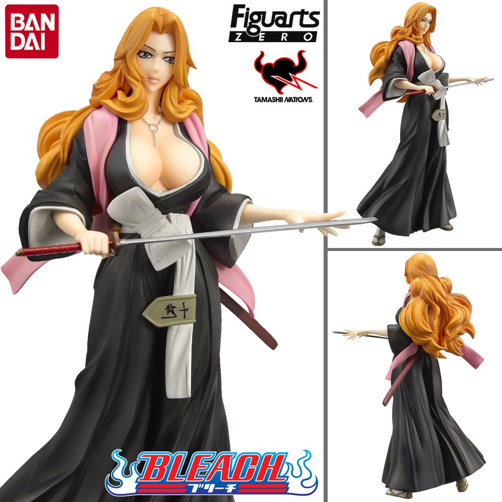 Model Figure งานแท้ Original ฟิกเกอร์ Bandai Figuarts Zero Bleach บลีช บีท เทพมรณะ Rangiku ...