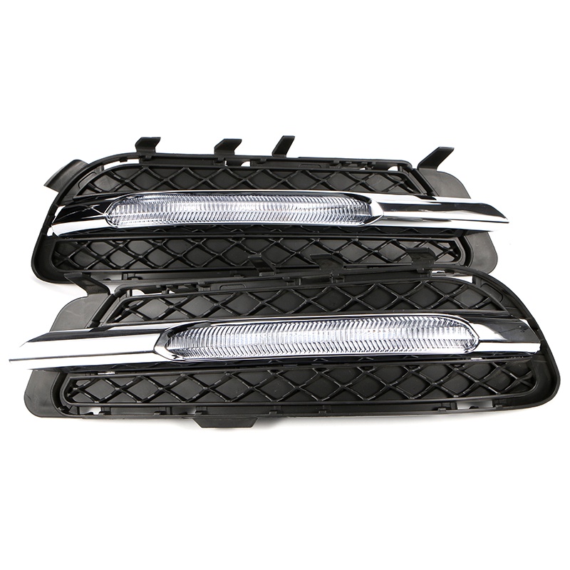 ไฟตัดหมอก LED DRL สําหรับ Mercedes-Benz W212 E250 E300 E350 2011-2013 ...