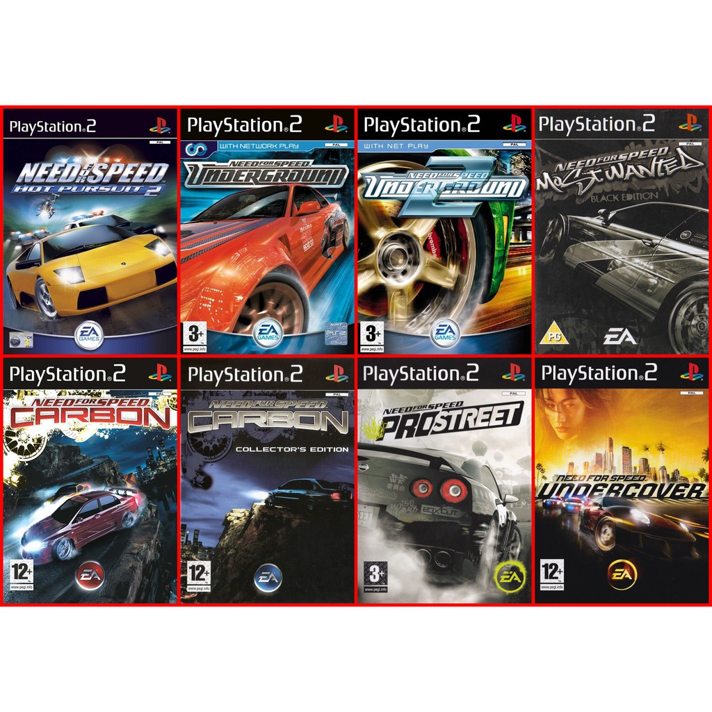 Need for Speed ALL รวมทุกภาคของ PS2 | Shopee Thailand