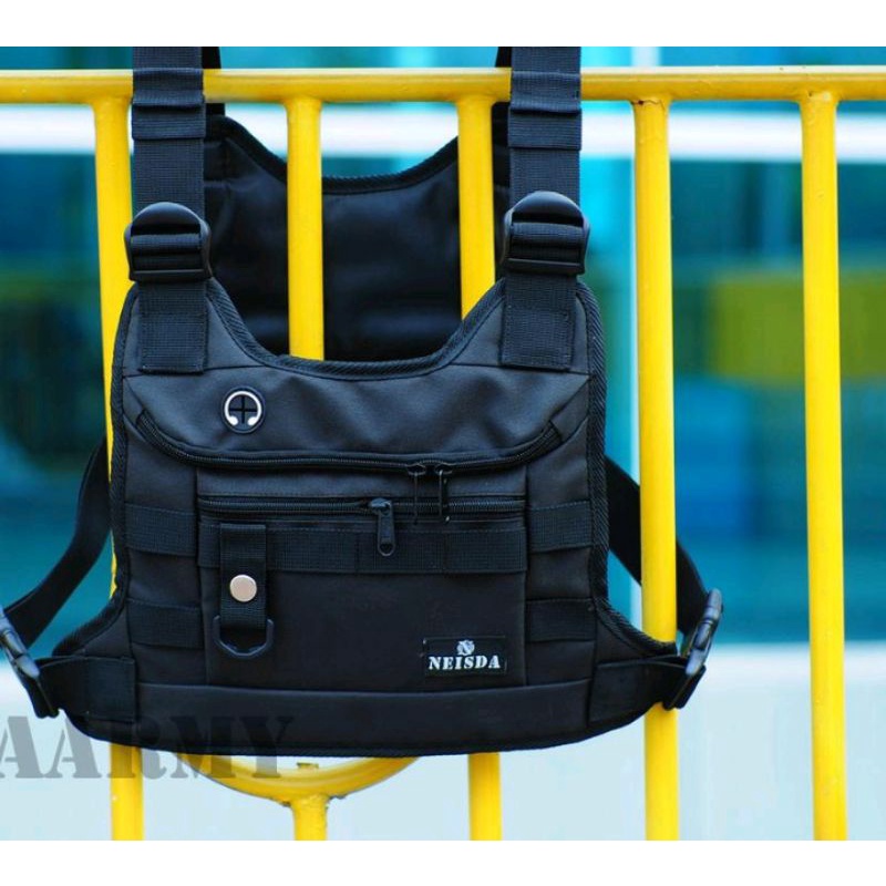 รวม!!!!Chestbag/chestrigbag/neisda BLACK Chest Bag ( สามารถจ ่ ายได ้ ...