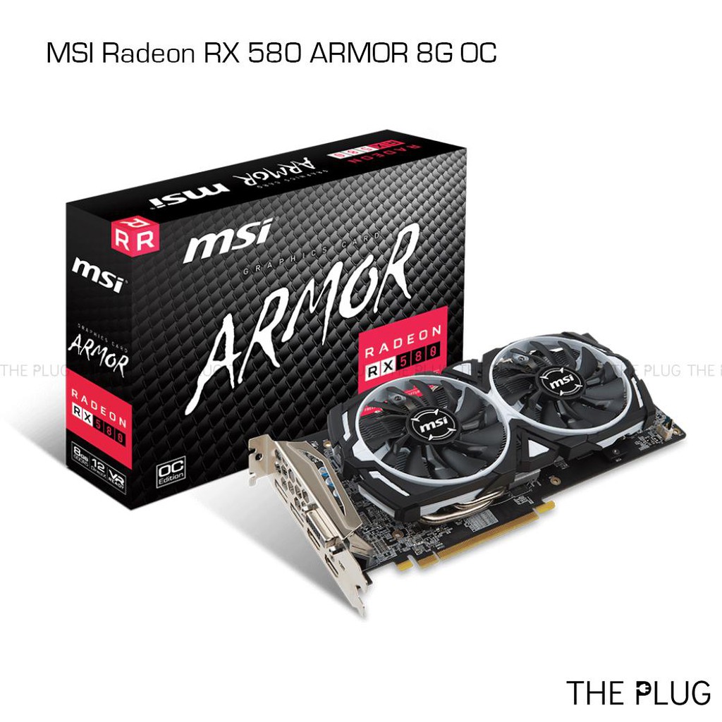 MSI Radeon RX 580 ARMOR 8G OC | Shopee Thailand